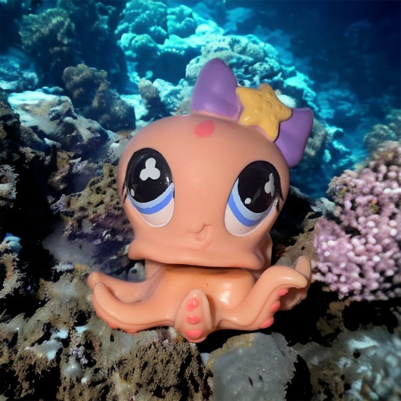 Littlest Pet Shop | Accessories | Littlest Pet Shop 53 Pink Octopus ...